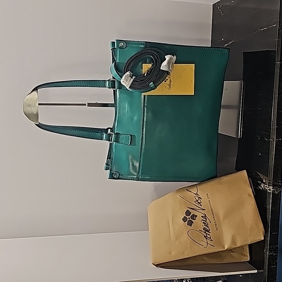 Patricia Nash | Bags | Patricia Nash Teal Green Satchel | Poshmark
